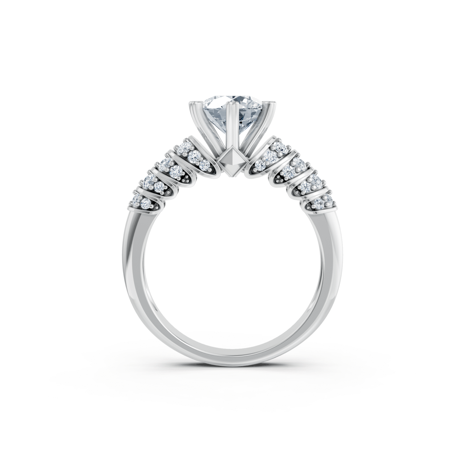 NHẪN CẦU HÔN KIM CƯƠNG LAB GROWN LX28 1.5 CARAT ROUND